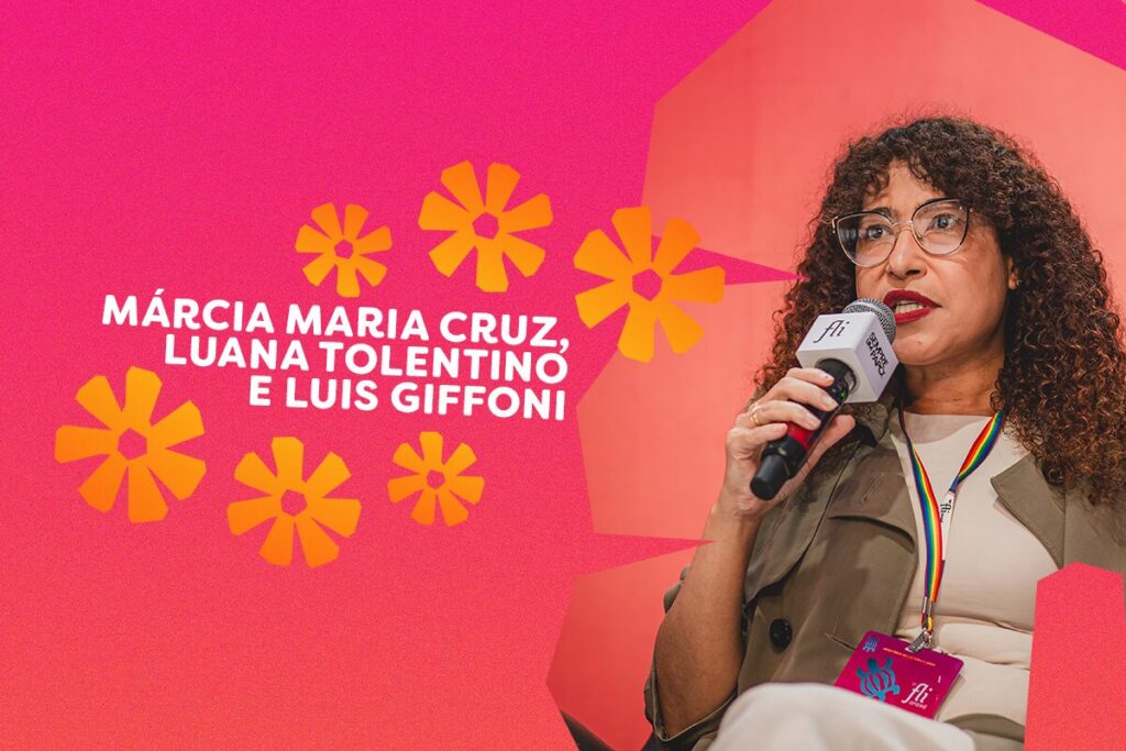 Márcia Maria Cruz, Luana Tolentino e Luis Giffoni no Fliaraxá ...